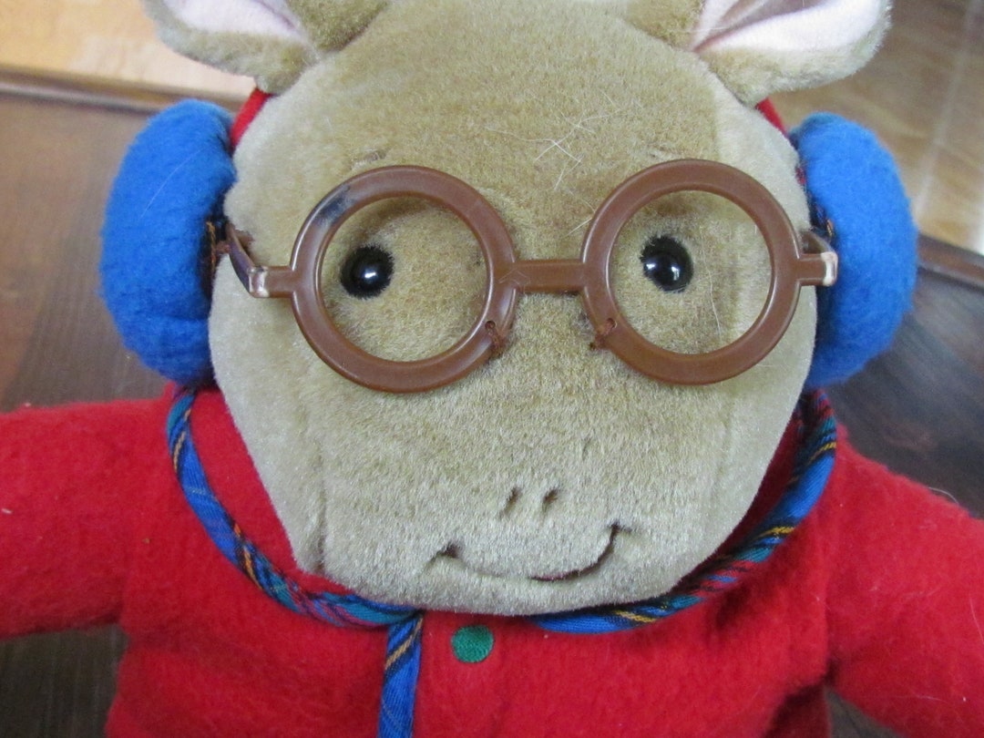 90's Vintage Arthur Plush Doll Toy Stuffed Animal Marc Brown Eden 1996 ...