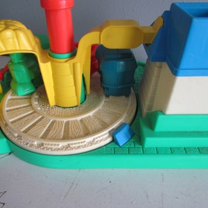90s Vintage 1990 Playskool Train Station Push & Go M6041 Works Rare No ...