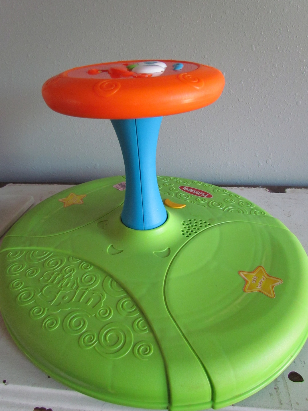 Hasbro Playskool Simon Says Sit'n Spin Interactive Game Music Toy RARE ...