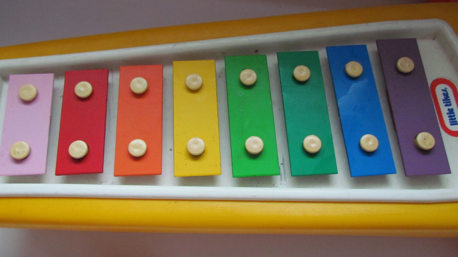 Little Tikes Tap a Tune Piano Xylophone Red Musical Toy Child Play on ...