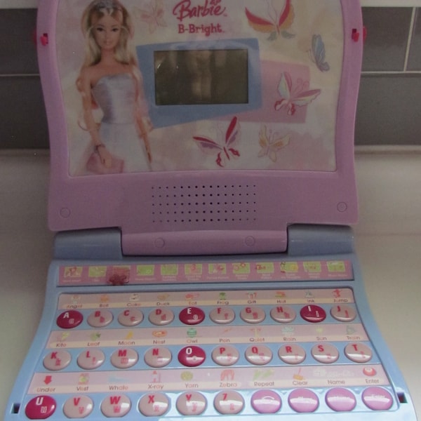 Barbie Toy Computer - Etsy
