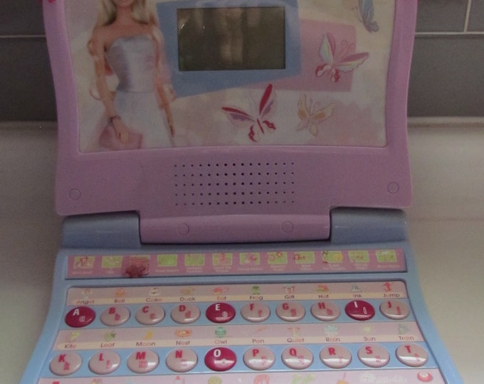 Barbie B-bright Learning Laptop Learning Computer Toy Purple Mattel - Etsy