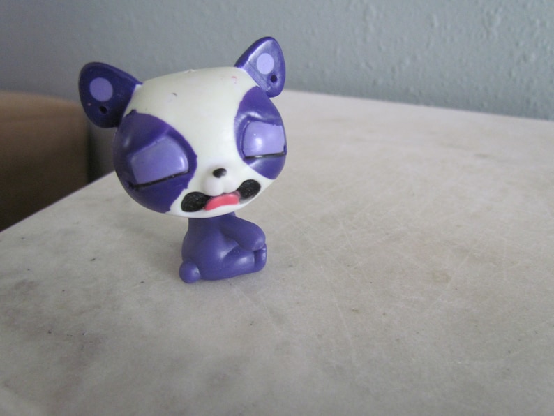 Littlest Pet Shop LPS Hasbro Mini Purple Cry Baby Panda Crying - Etsy