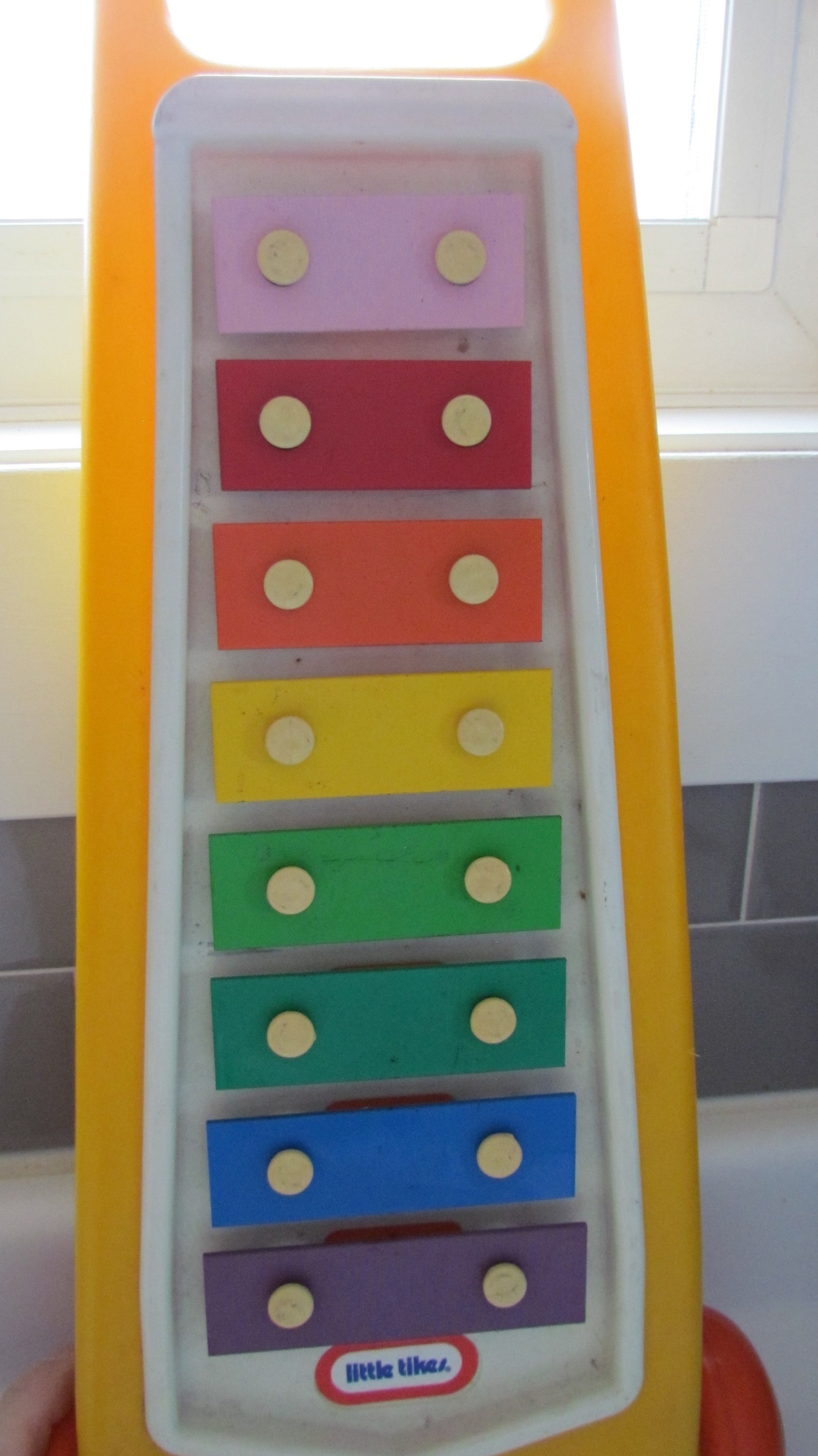 Little Tikes Tap a Tune Piano Xylophone Red Musical Toy Child Play on ...