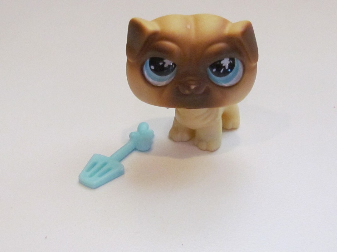 Pug #623 Littlest Pet Shop (retired) Collector Toy LPS Collectible ...