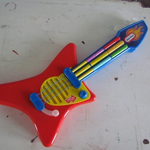 90's Vintage Toy Guitar Little Tikes Pop Tunes Rocker Toy Music Wammy ...
