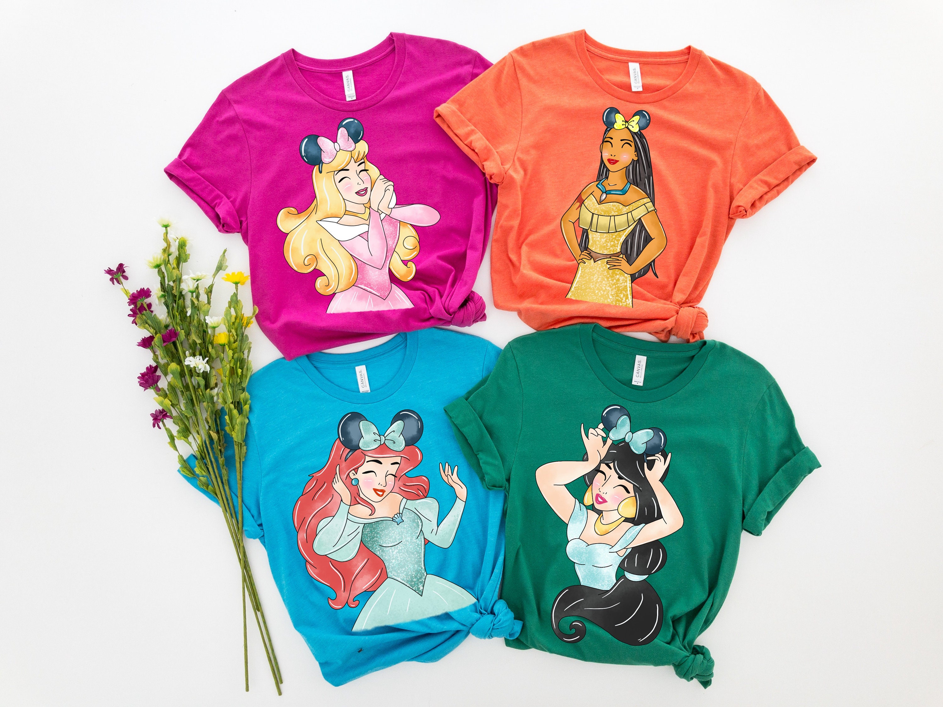 Plus Size Disney Princess Shirts