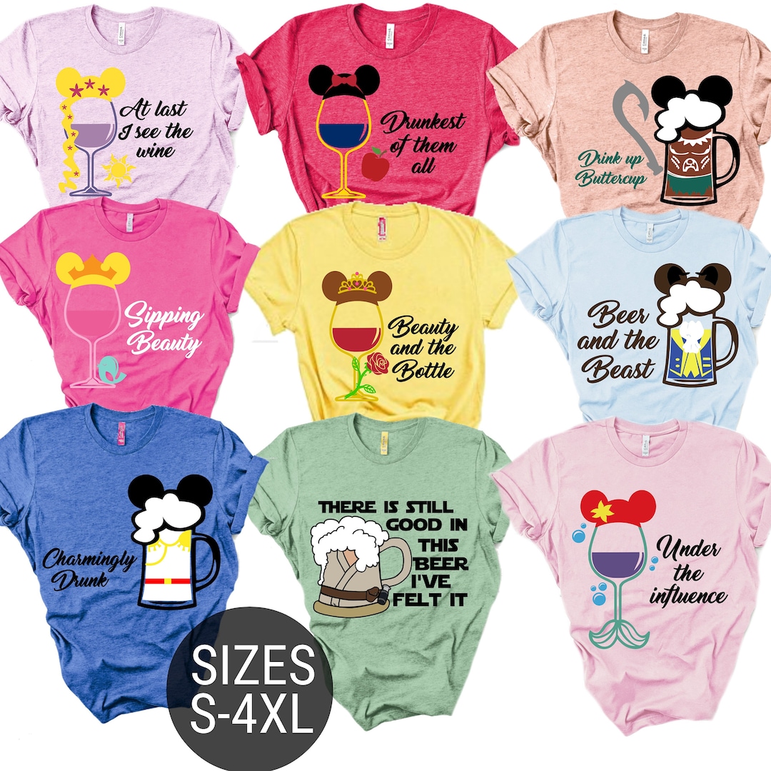 Drinking Disney Shirts Epcot Food and Wine Funny Drinking - Etsy