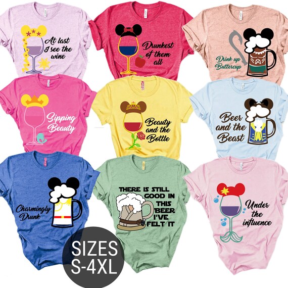 Drinking Disney Shirts Epcot Food and Wine Funny Drinking - Etsy