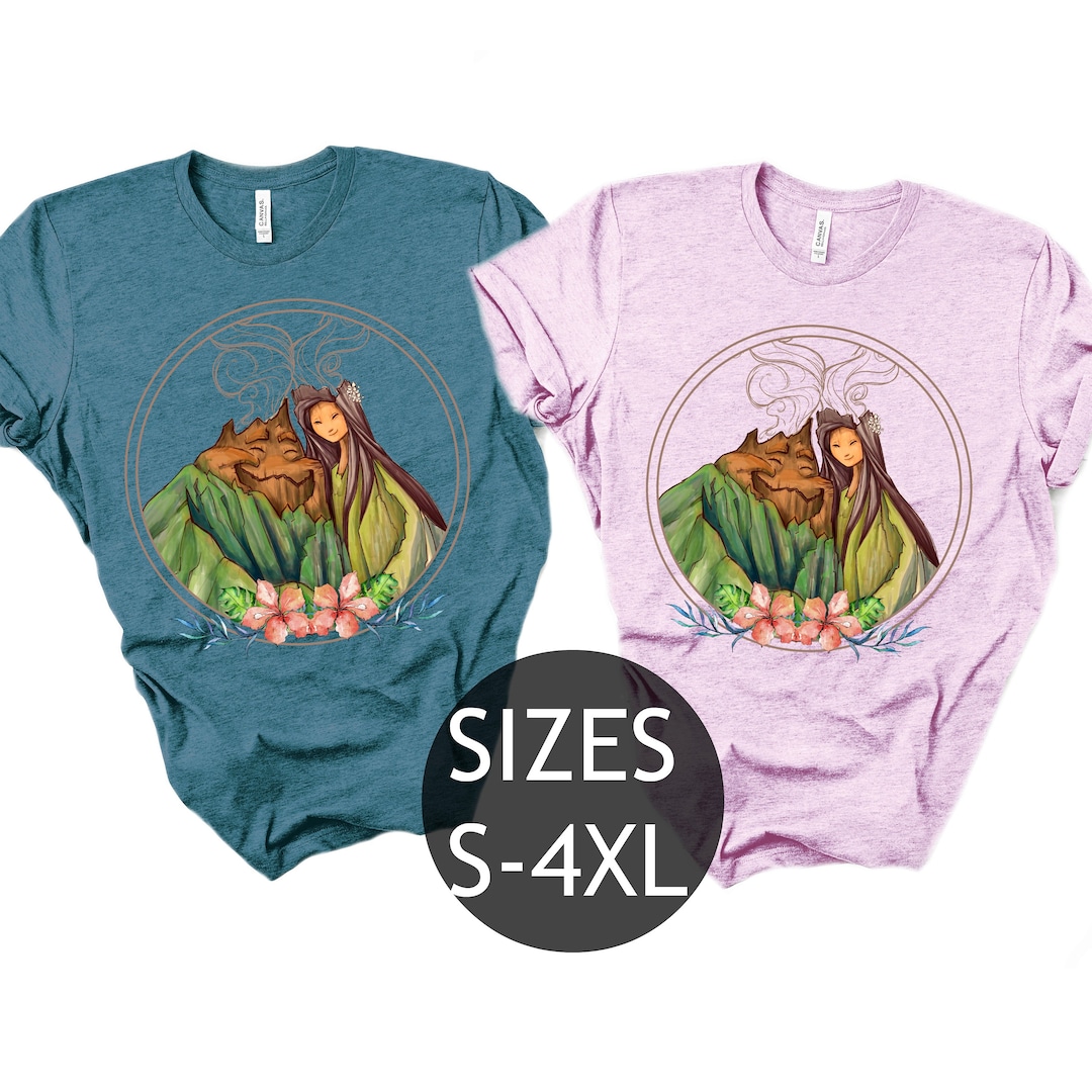 Retro I Lava You Volcanoes Shirt, Lava Film Couple T-shirt, Uku and ...