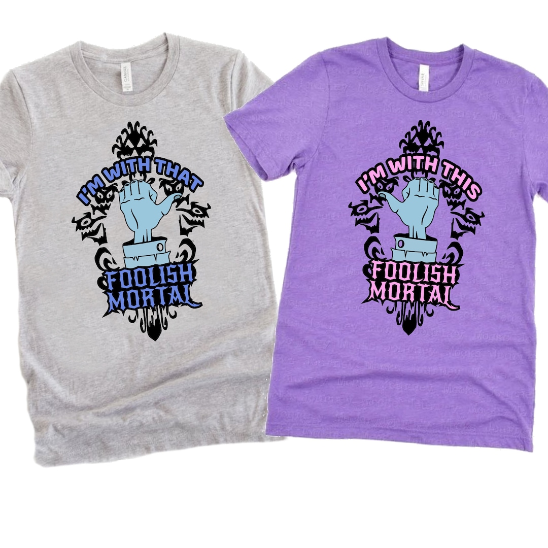 Haunted Mansion Shirt, Couples Shirts, Retro Disney Halloween Shirt ...