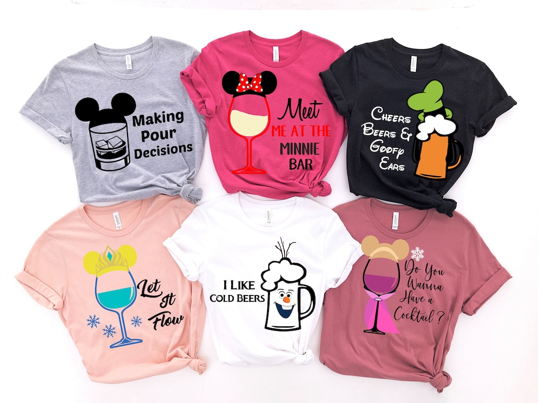 Disney Drinking Shirts, Disney Drinking Around the World T Shirt, Epcot ...