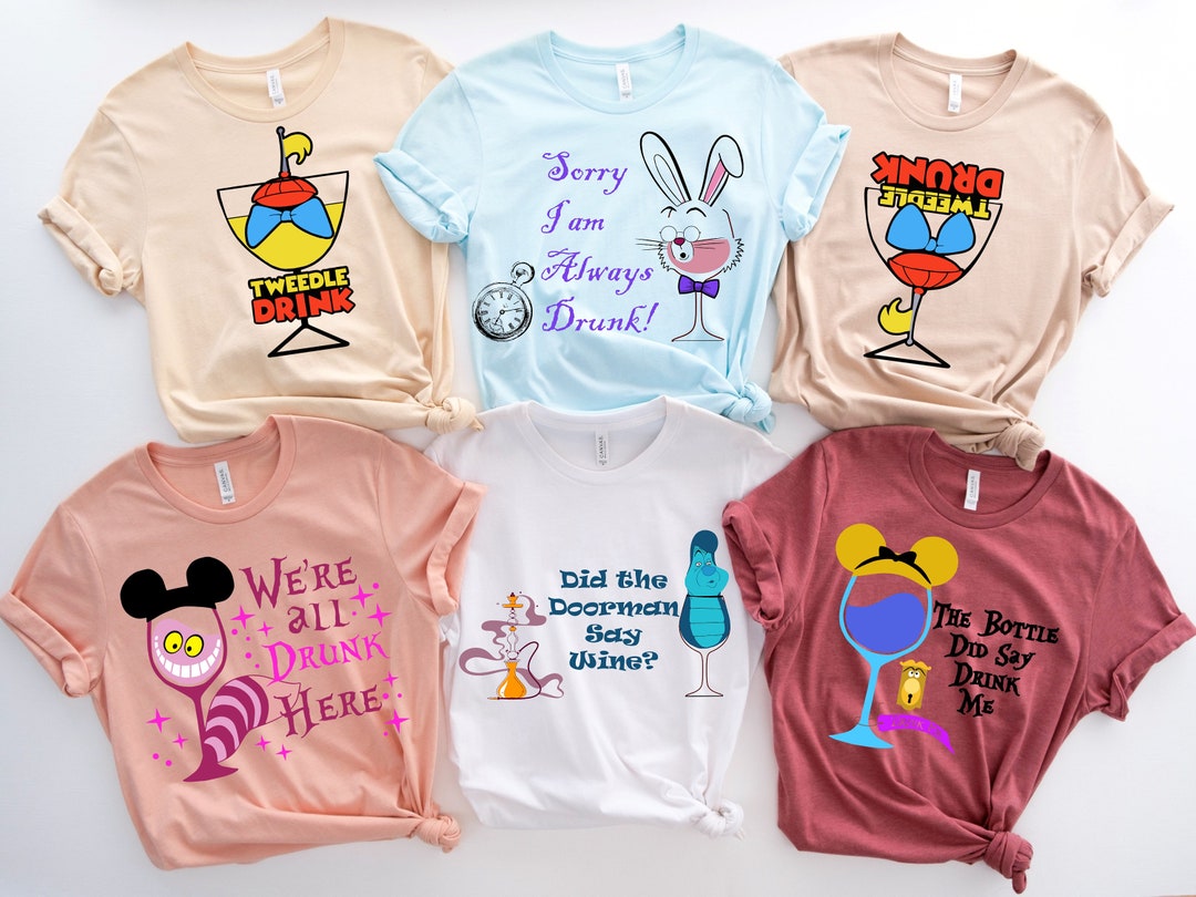 Disney Drinking Shirts, Disney Drinking Around the World T Shirt ...