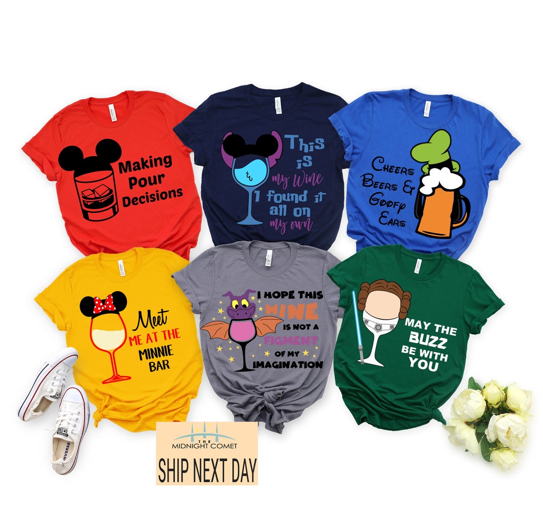 Disney Drinking Shirts, Disney Drinking Around the World T Shirt, Epcot ...