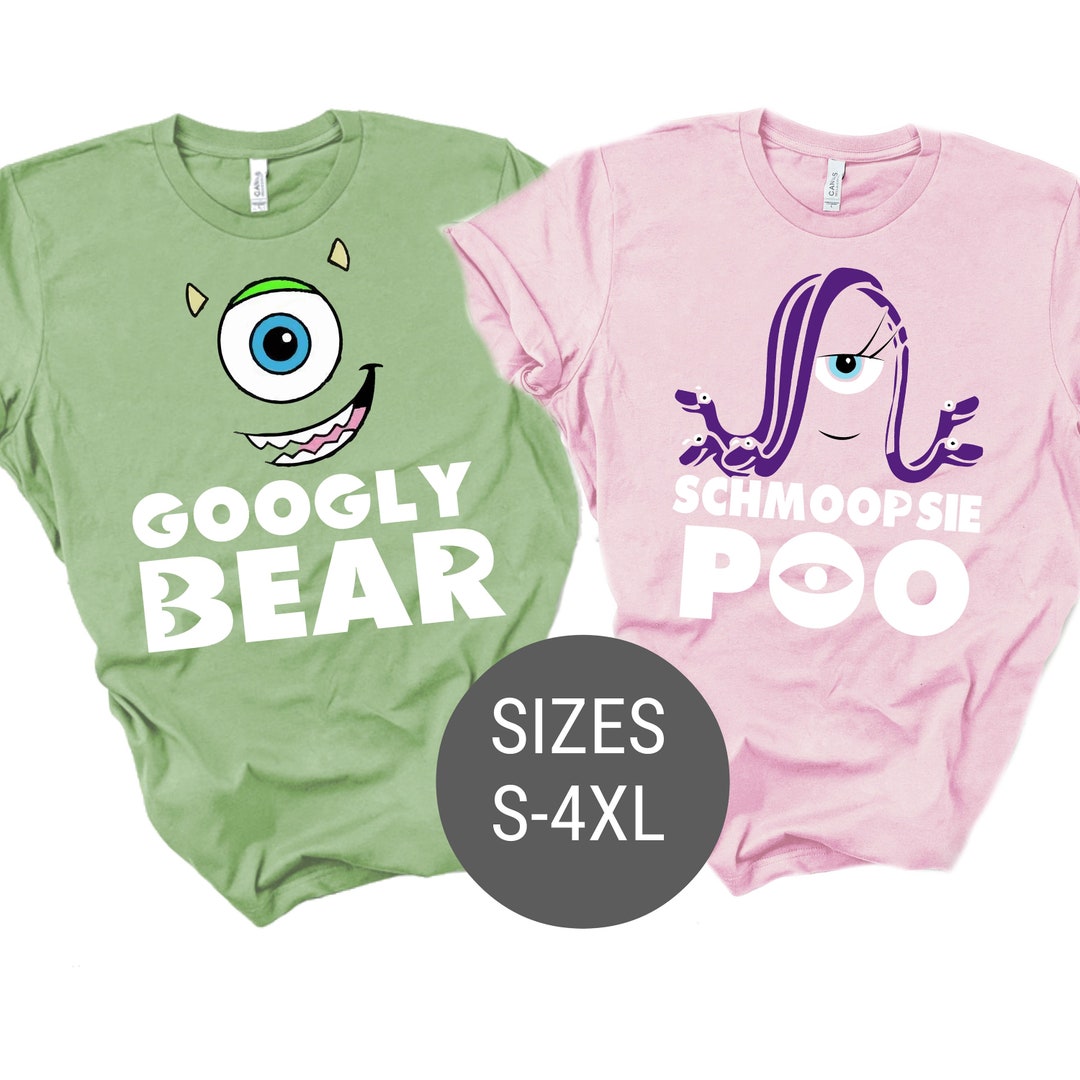 Disney Schmoopsie Poo and Googly Bear Shirt, Disney Characters Shirt ...