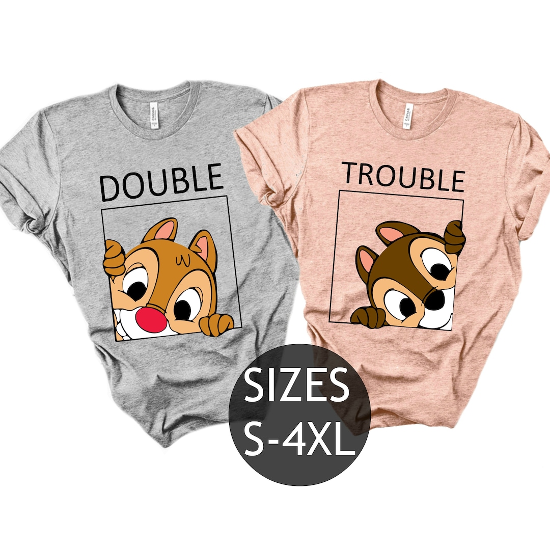Double Trouble Shirts, Best Friends Shirts, Bestie Shirt, Double ...