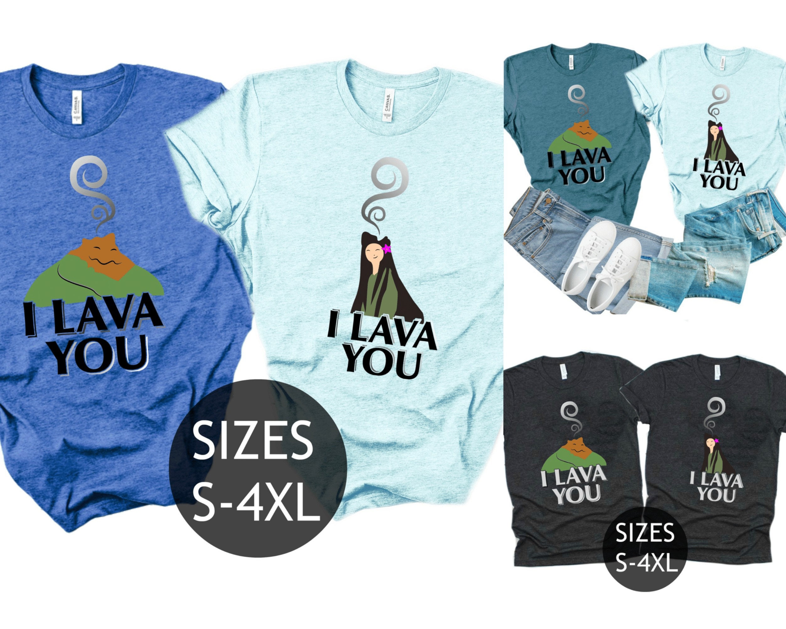 Lava Film I Lava You Shirt Lele Shirt Disney Couple Shirt | Etsy