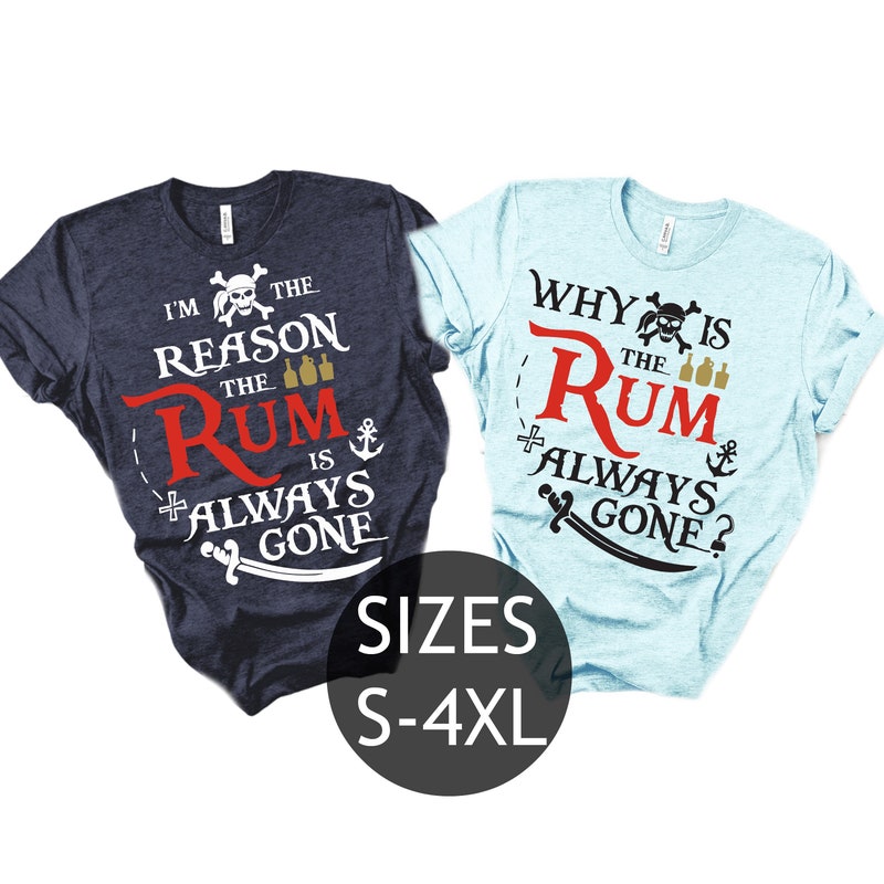 Funny Rum Pirate Shirt - Etsy