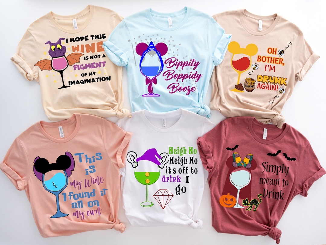 Disney Drinking Shirts, Disney Drinking Around the World T Shirt, Epcot ...