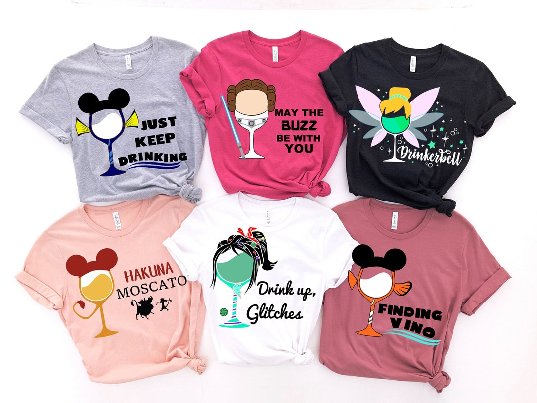 Drinking Around the World Shirt, Disney Drinking Team Shirt, Epcot Food ...