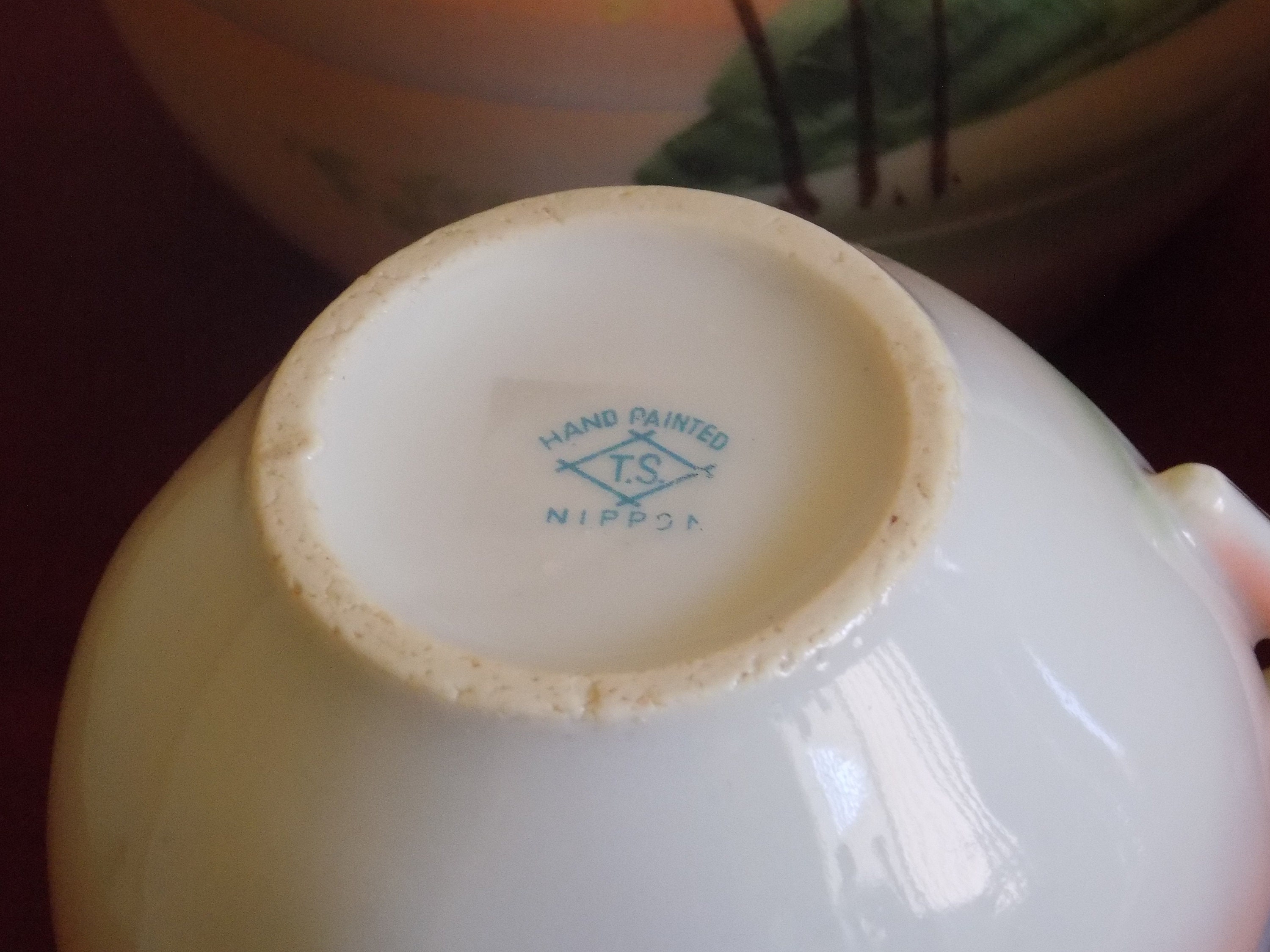 Vintage Nippon Tea Set Palm Trees and Water Complete Set for Four - Etsy