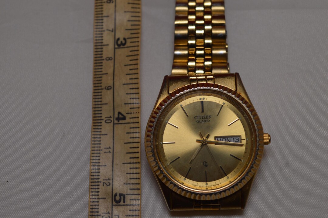 Vintage Citizen Watch Gold Tone GN 4WS Men's Watch New Battery - Etsy