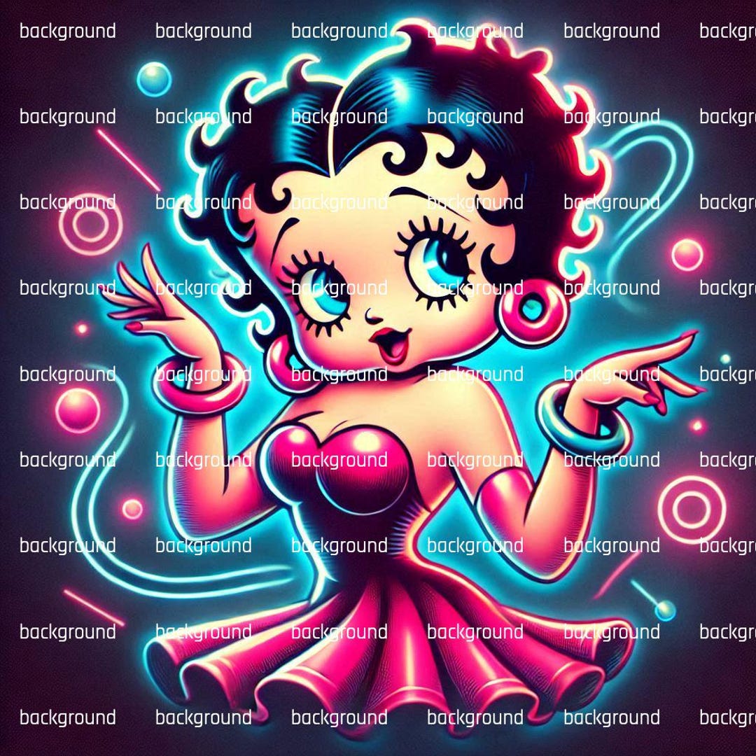 Betty Boop Background - Etsy