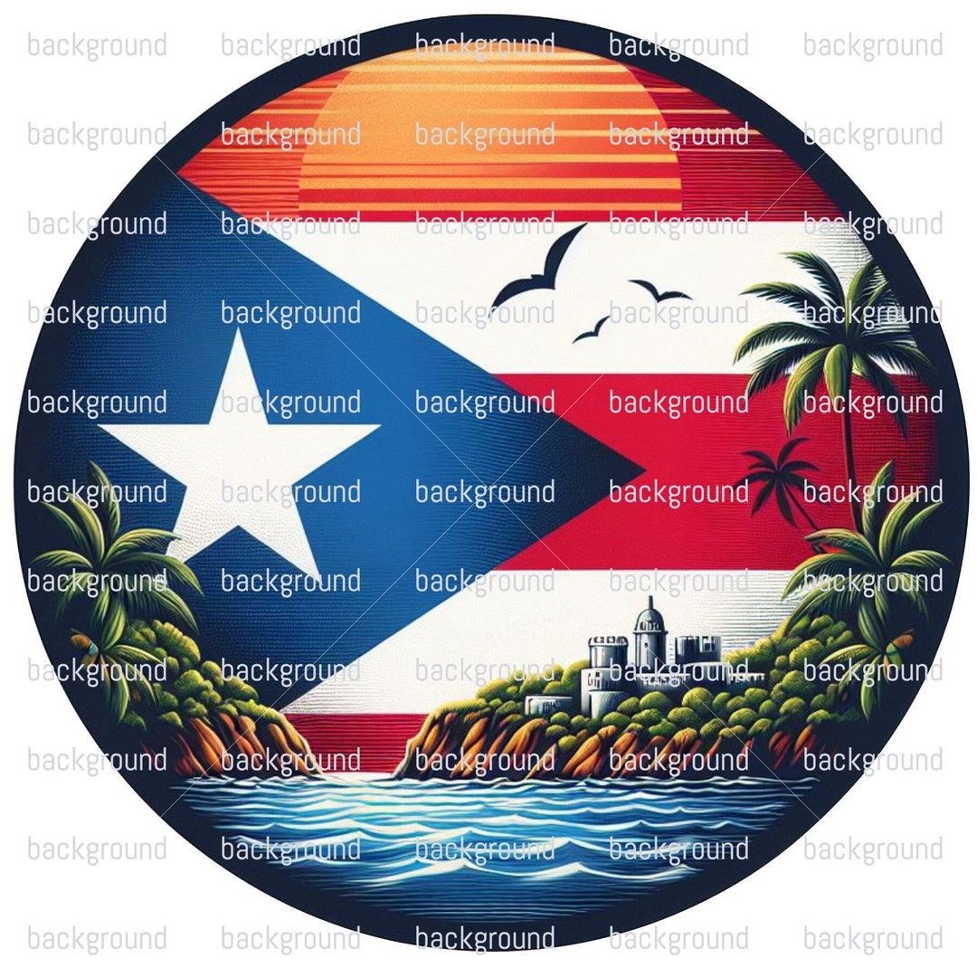 Puerto Rico Flag SVG: Boricua Art Clipart (digital Download) - Etsy