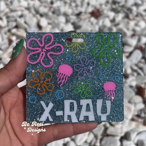 Spongebob Name Badge - Etsy