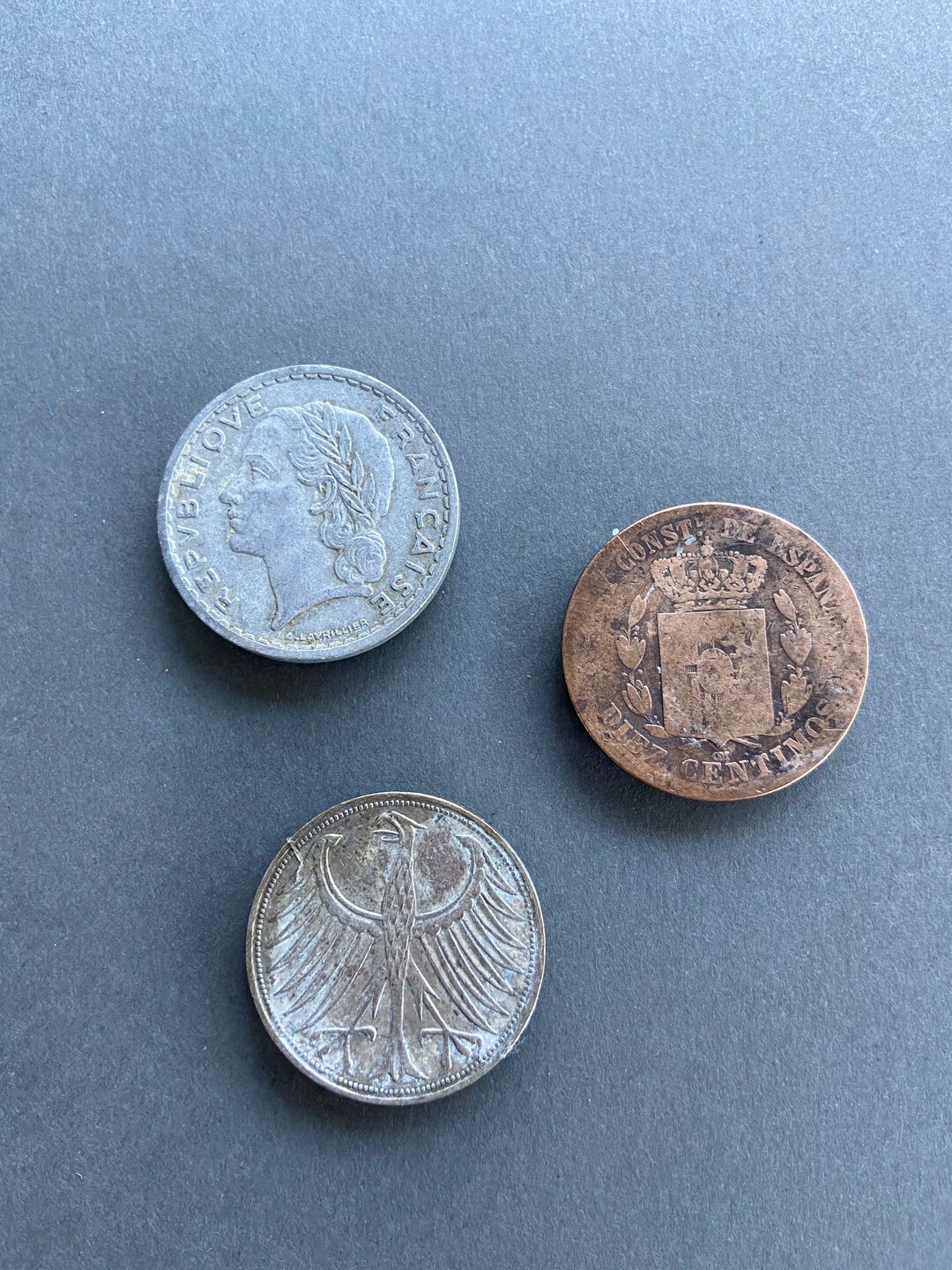 3 Magnets Vintage Coin Magnets #14 - Etsy