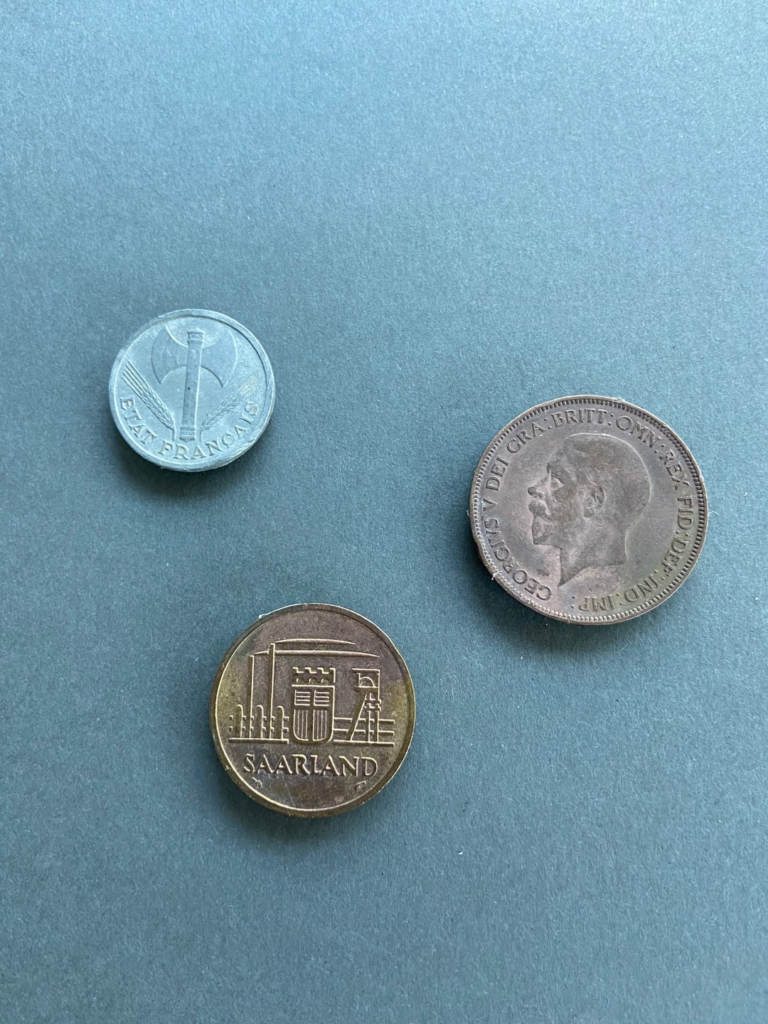 3 Magnets Vintage Coin Magnets #3 - Etsy