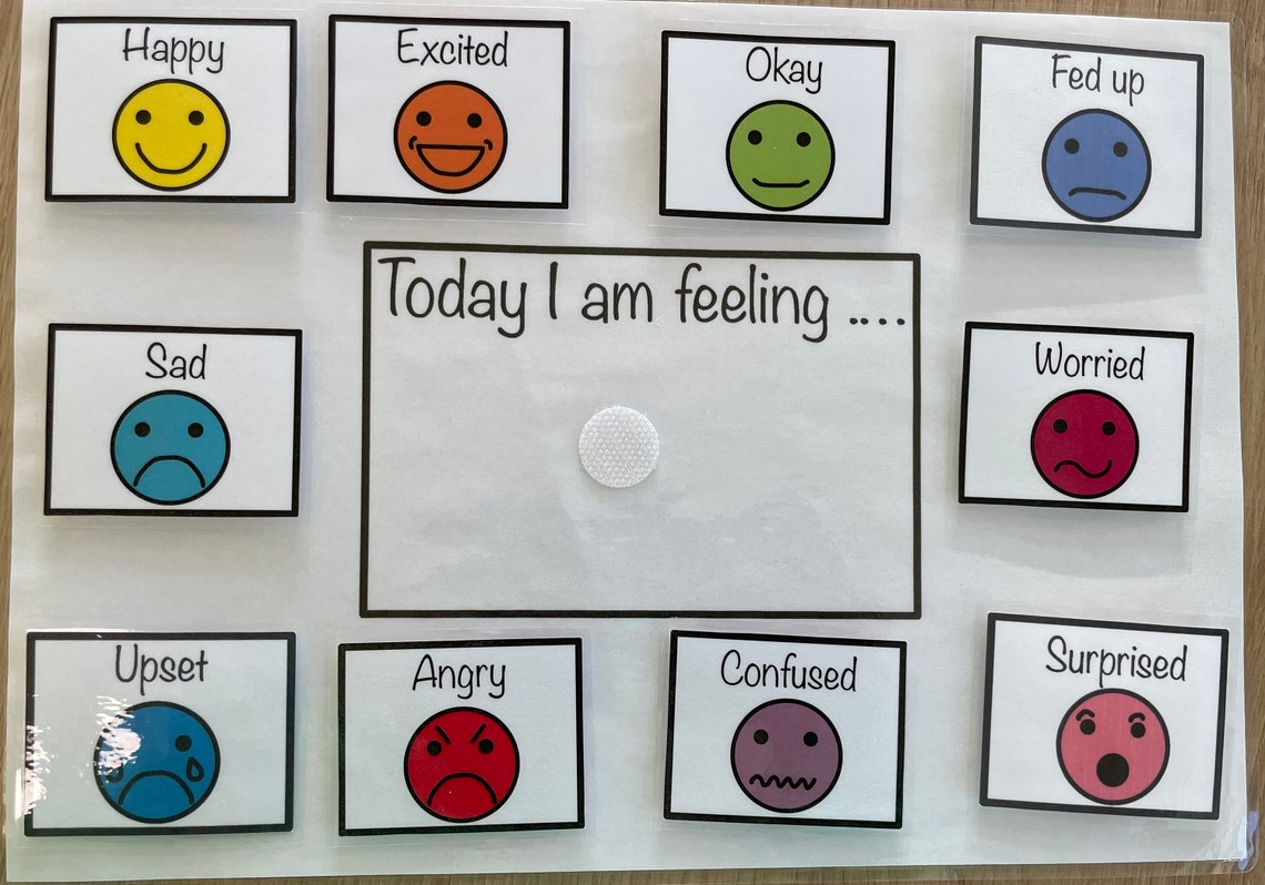 Emotions Board - Etsy