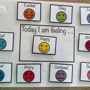 Emotions Board - Etsy