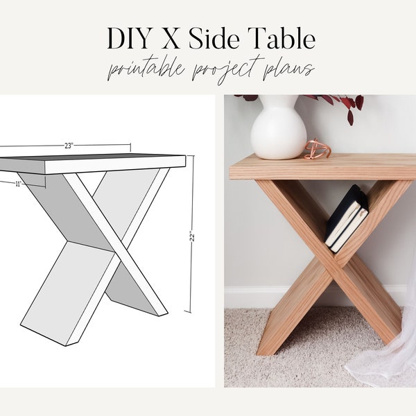 X Table Base - Etsy