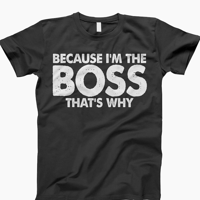 The Boss Shirt - Etsy