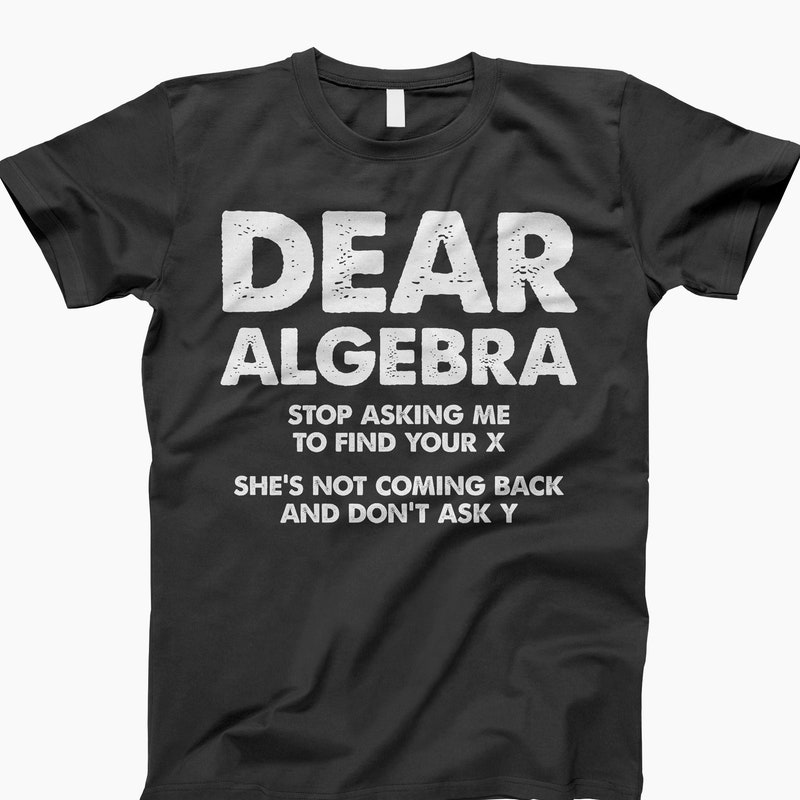 Algebra Shirt - Etsy