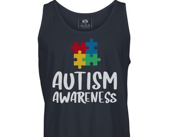 Autism Tank Tops | Etsy