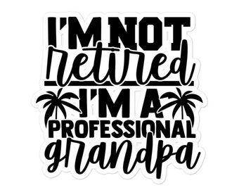 Grandpa Stickers - Etsy