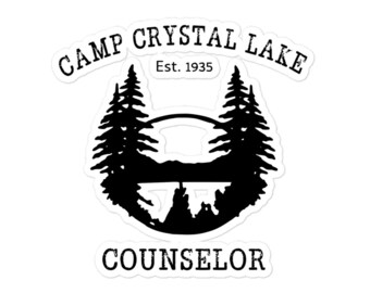 Crystal Lake Sticker - Etsy