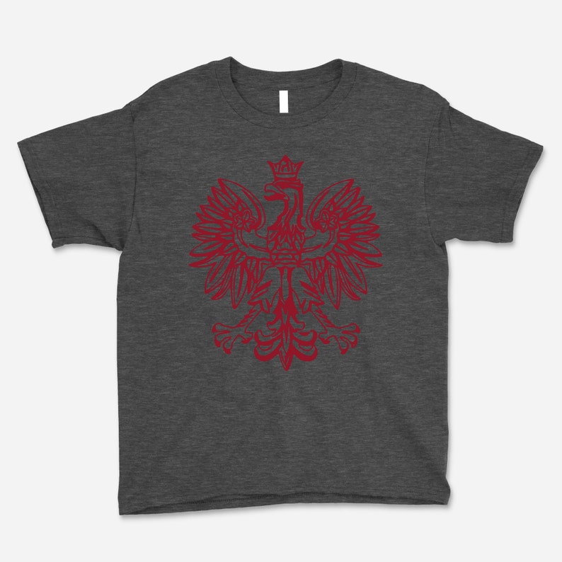 Polish Eagle, Youth Shirt, Eagle Tee, Eagle Shirt, Poland Eagle, Youth ...