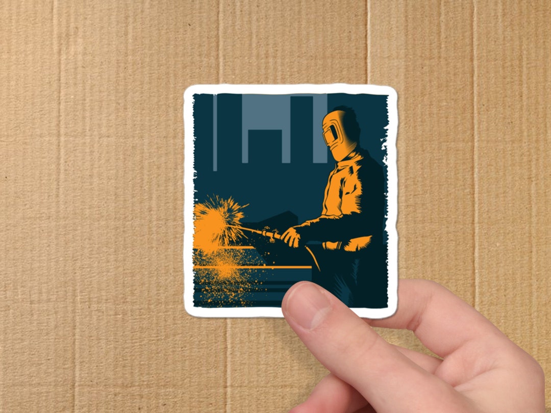 Welder Sticker, Welding Art, Welding Lover, Welding Gifts, Metal Art ...