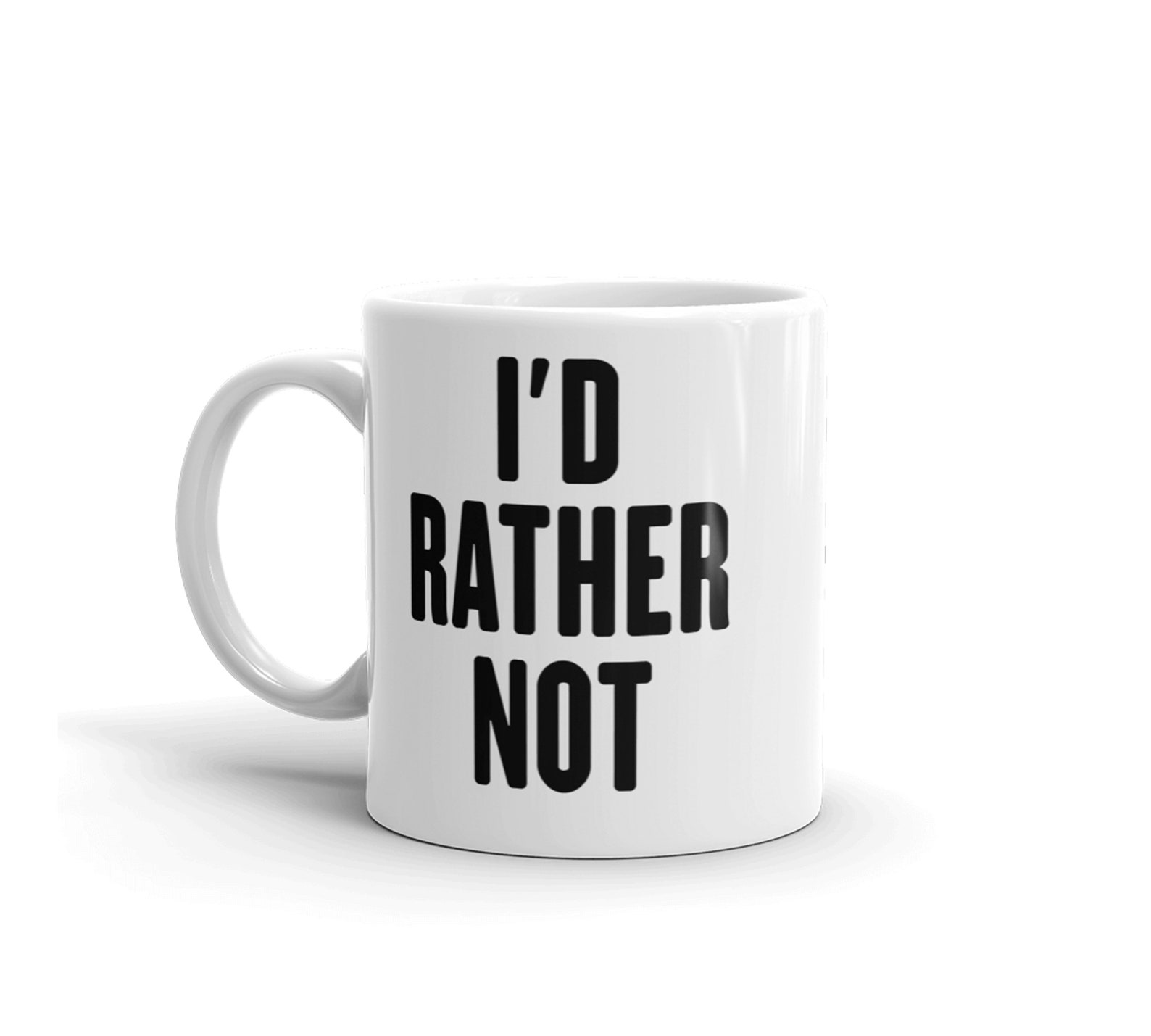 Id rather not 11 15 ounce ceramic mug mug gift | Etsy