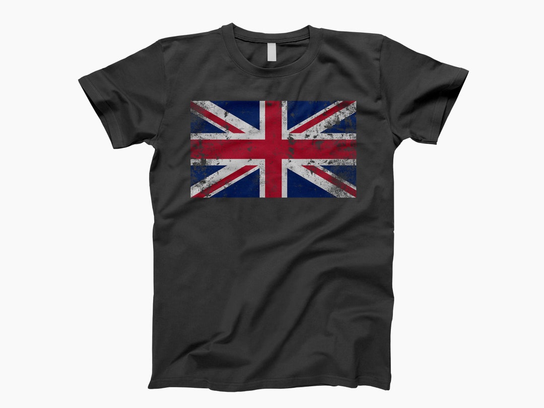 Union Jack Flag Shirt, Tee, T-shirt, Union Jack Shirt, British Flag Tee ...
