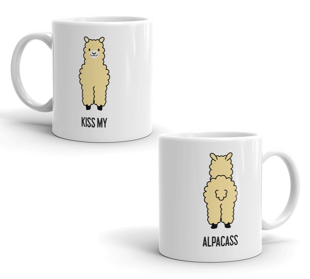 Funny Llama Alpaca Mug 11oz 15oz Mug Ceramic Mug Mug - Etsy