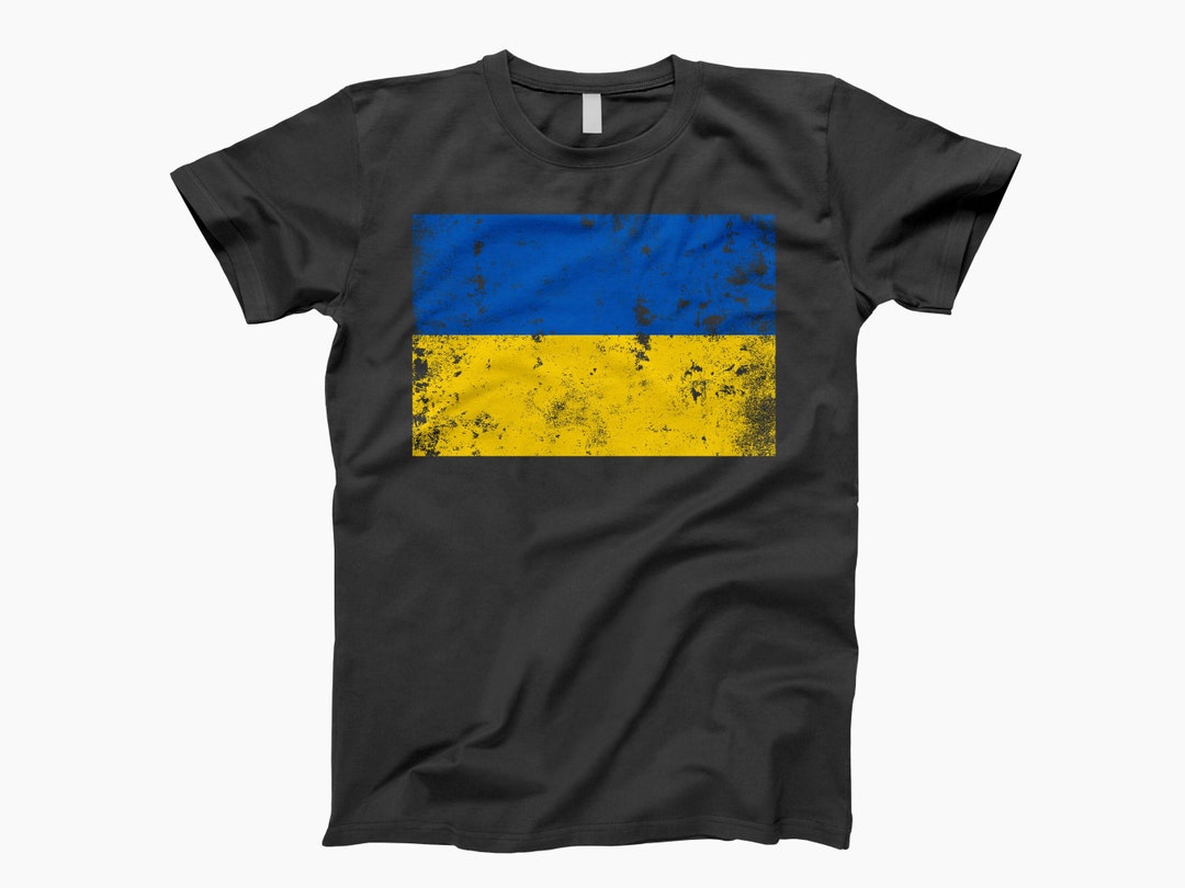Ukraine Flag Tee, Distressed Flag, Ukraine Pride, Ukraine Support ...