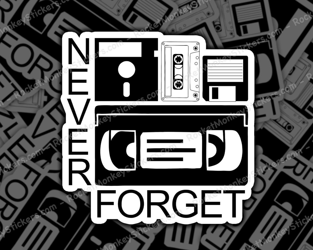 Never Forget Sticker - Etsy