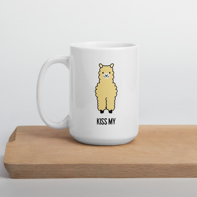 Funny Llama Alpaca Mug 11oz 15oz Mug Ceramic Mug Mug - Etsy
