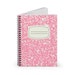 Pink Spiral Notebook, Ruled Line, School Journal, Student Notebook ...