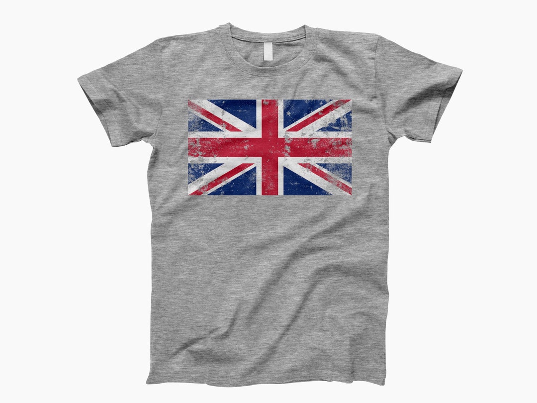 Union Jack Distressed Flag T-shirt, Tee, Shirt, Union Jack T Shirt ...