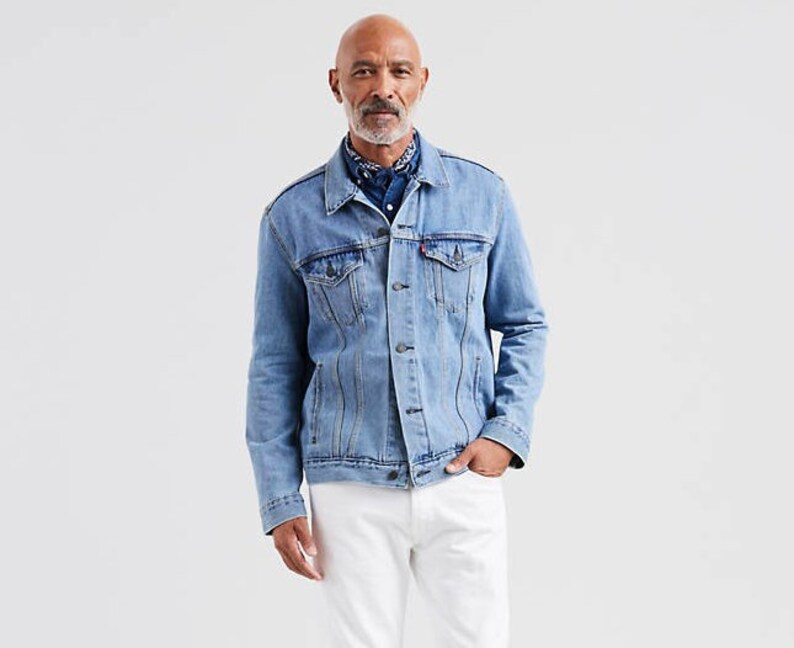 Custom Back Patch Denim Jacket - Etsy